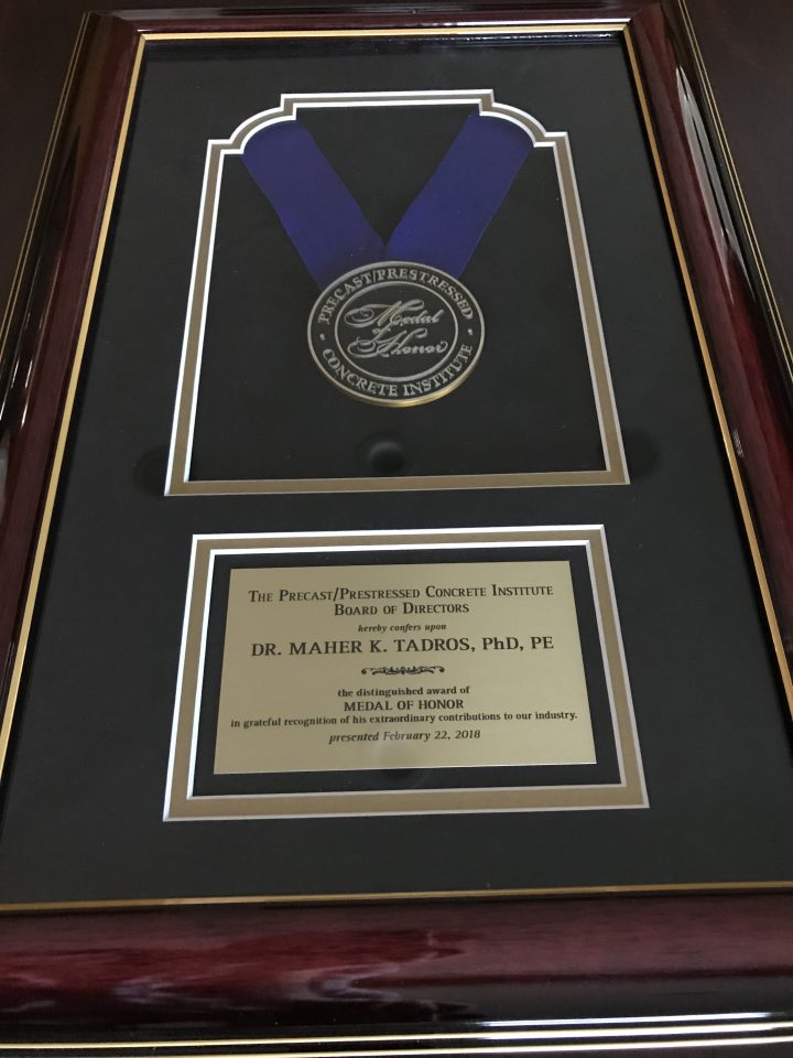 Dr. Tadros Wins the PCI Medal of Honor Award for 2017 - eConstruct, USA ... Dr. Tadros Wins the PCI Medal of Honor Award for 2017 - eConstruct, USA ...